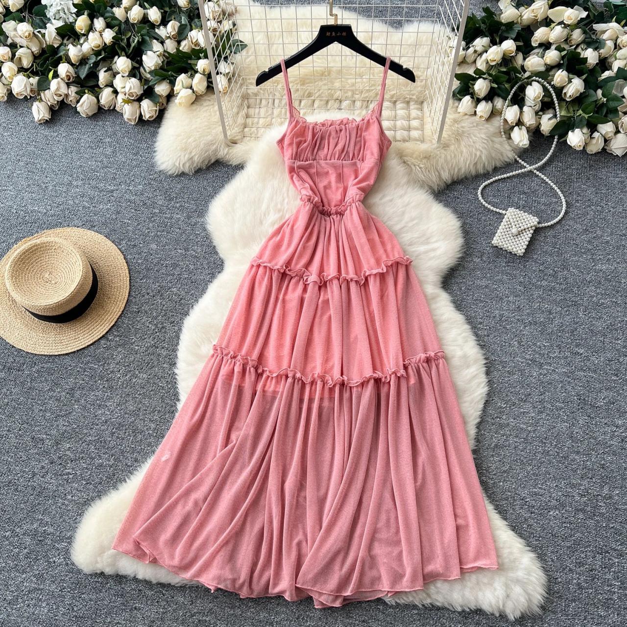 layered floaty dress